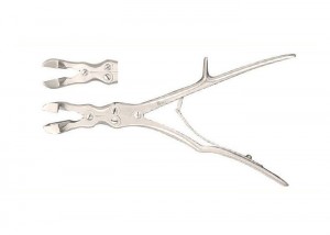 Double Joint Rib Rongeur size: 300 x 22, curved – CIMA® MEDICAL